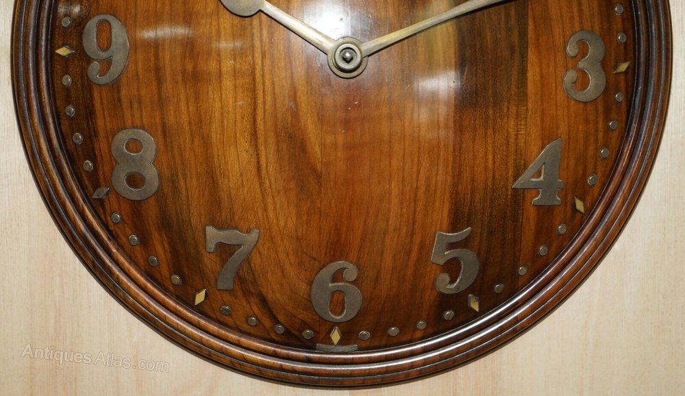 Antiques Atlas - Circa 1920 Restored Zenith Convex Wall Clock