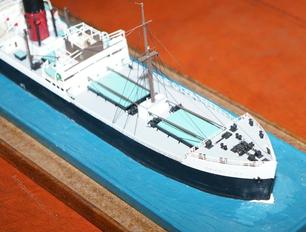 Antiques Atlas - Circa 1940 Model Of S.S Orient Including Ship Menu