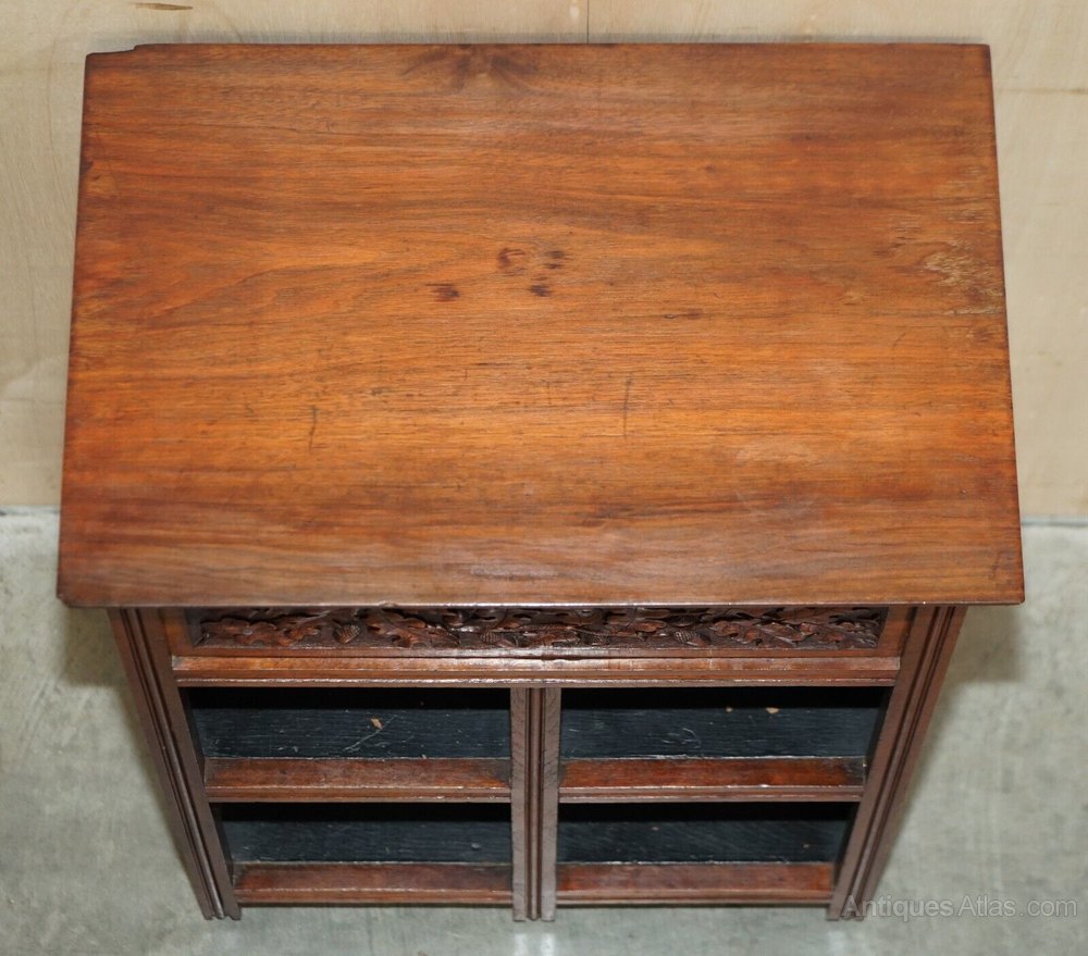 Pair Of Circa 1900 Side Table Open Top Bookcases - Antiques Atlas