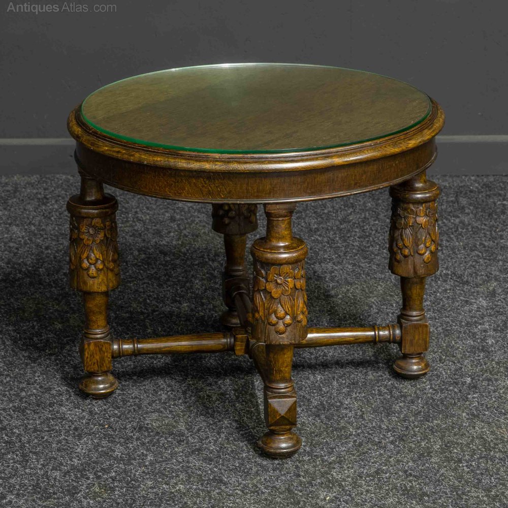 Early 20th Century Oak Coffee Table - Antiques Atlas