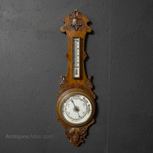 Antiques Atlas - Edwardian Oak Barometer