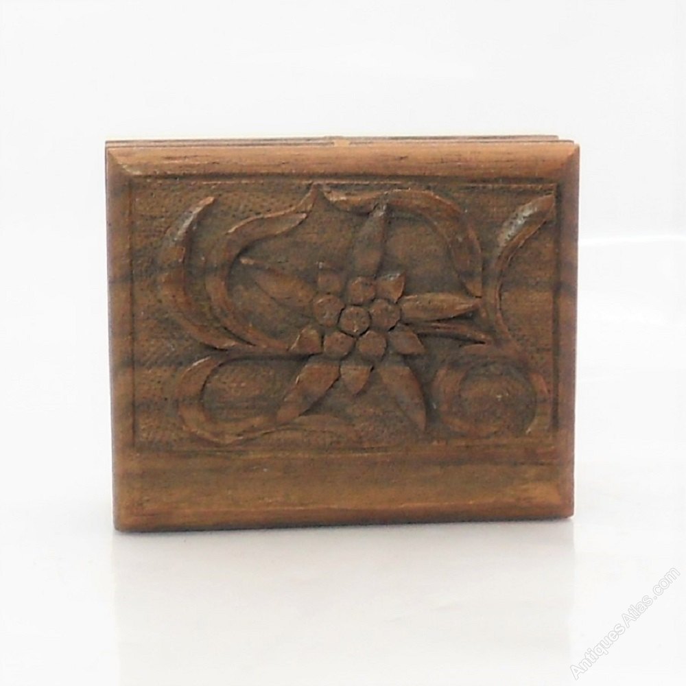 Antiques Atlas - Carved Vintage Black Forest Stamp Box as309a300 ...