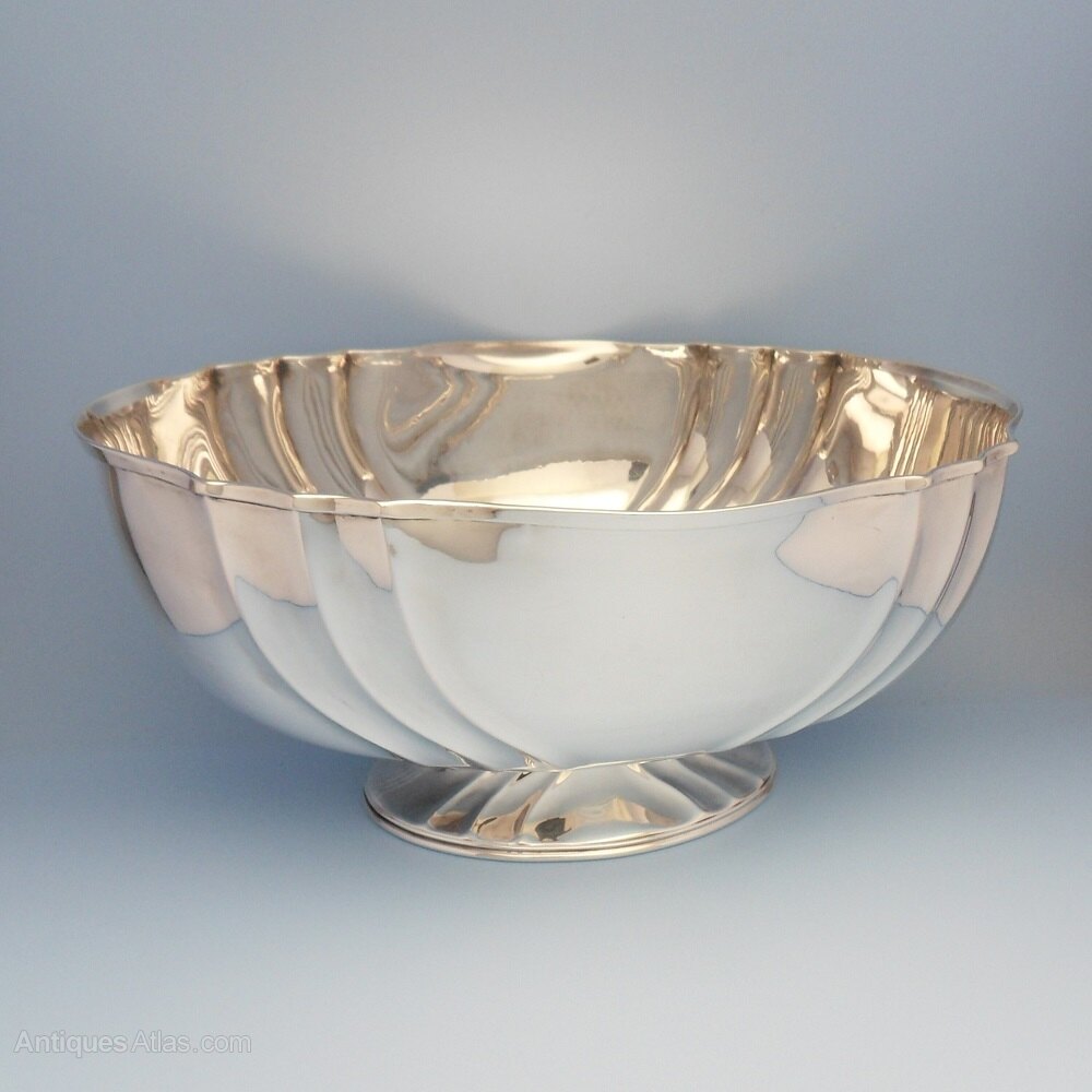 Antiques Atlas - Italian 800 Grade Silver Bowl By Zaramella Argenti ...