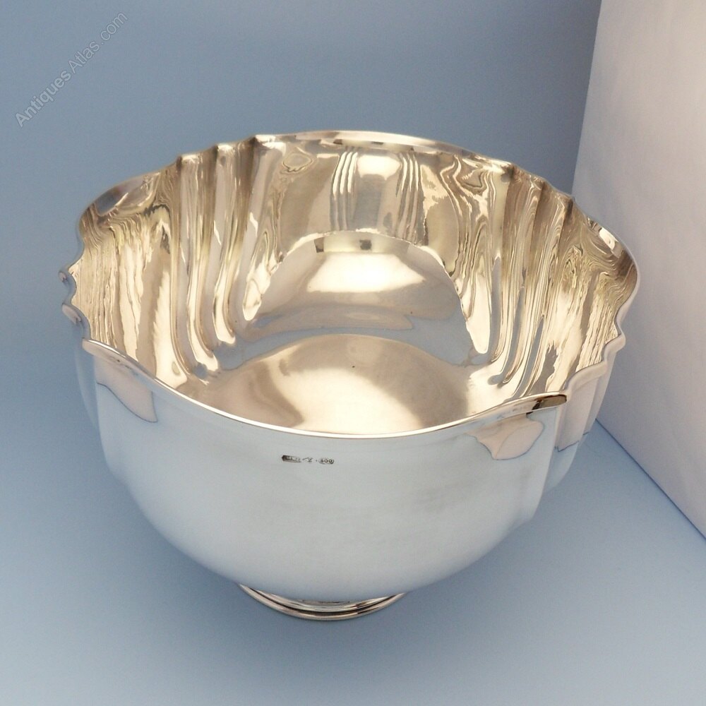 Antiques Atlas - Italian 800 Grade Silver Bowl By Zaramella Argenti ...