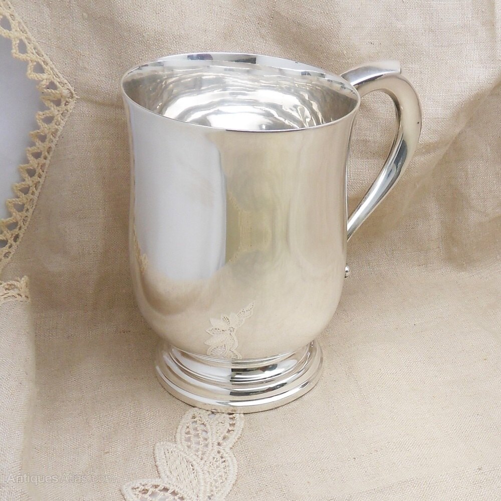 Antiques Atlas - Solid Silver Pint Tankard Sheffield 1971 as309a1828 ...