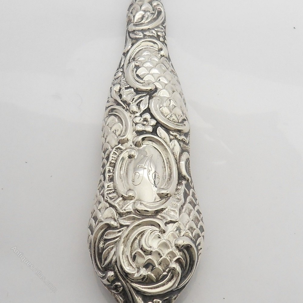 Antiques Atlas - Superior Victorian Silver Handled Button Hook