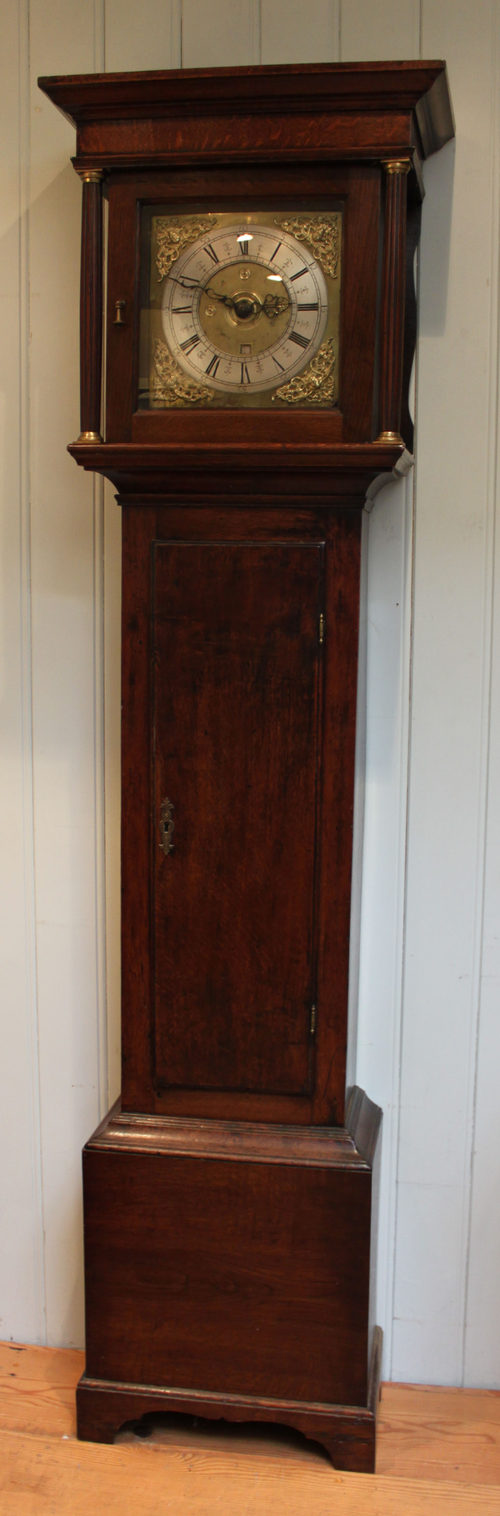 Antiques Atlas - Mid 18th Century Oak Cottage Longcase Clock as294a332