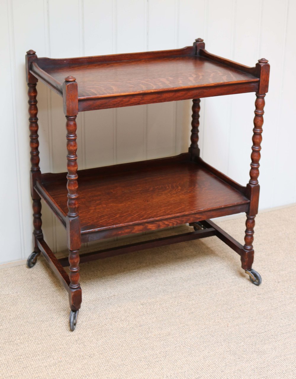 Oak Drinks / Tea Trolley as294a2444 - Antiques Atlas