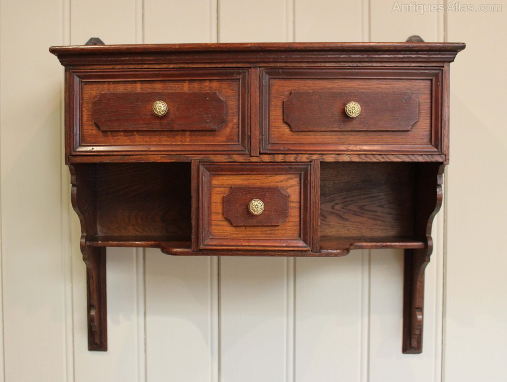 Oak Wall Cabinet - Antiques Atlas