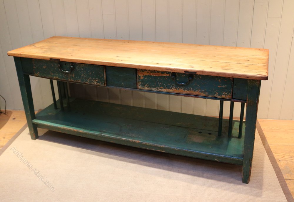 Pine Scullery Table as294a3183 - Antiques Atlas