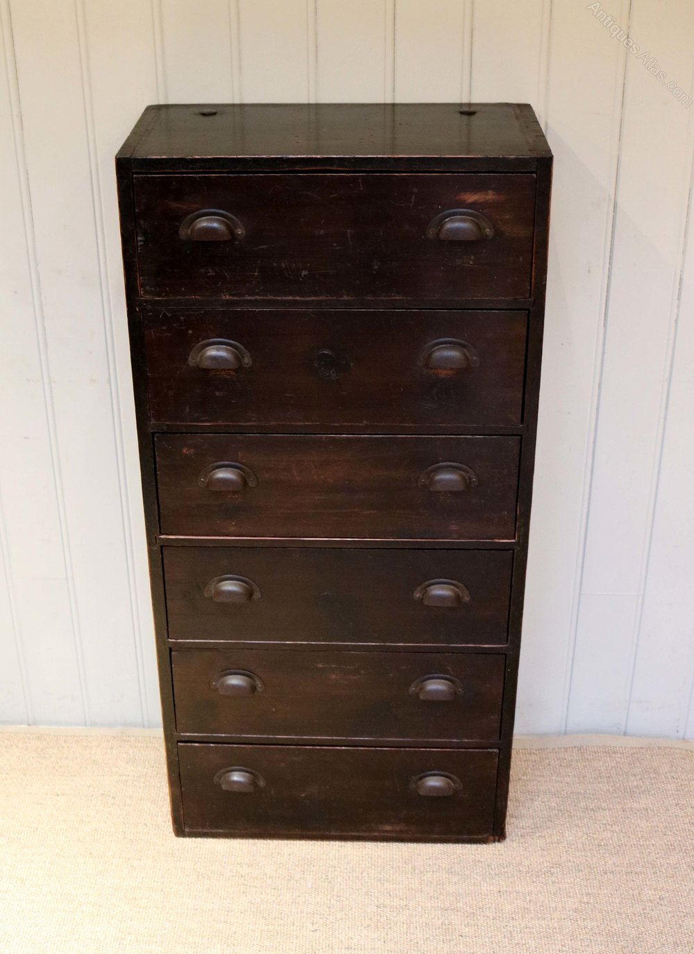 Rustic Set Of Drawers as294a2331 - Antiques Atlas