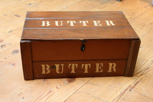 Antiques Atlas - Vintage Butter Storage Box (England, C. 1920)