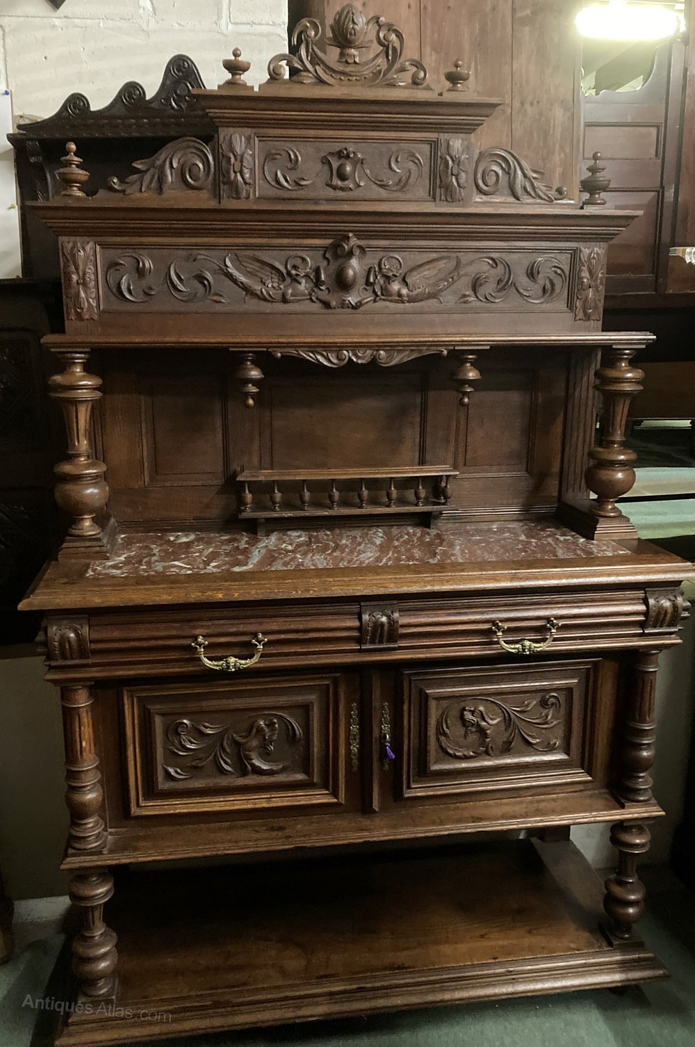 French Buffet/server as239a763 / 116 - Antiques Atlas