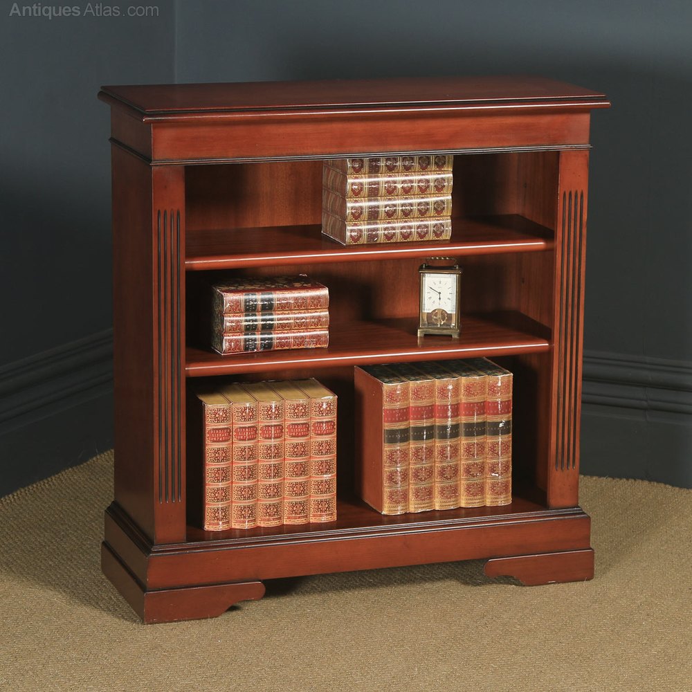 Antiques Atlas - Vintage Georgian Style Yew Bookcase C1970 as236a2666 ...
