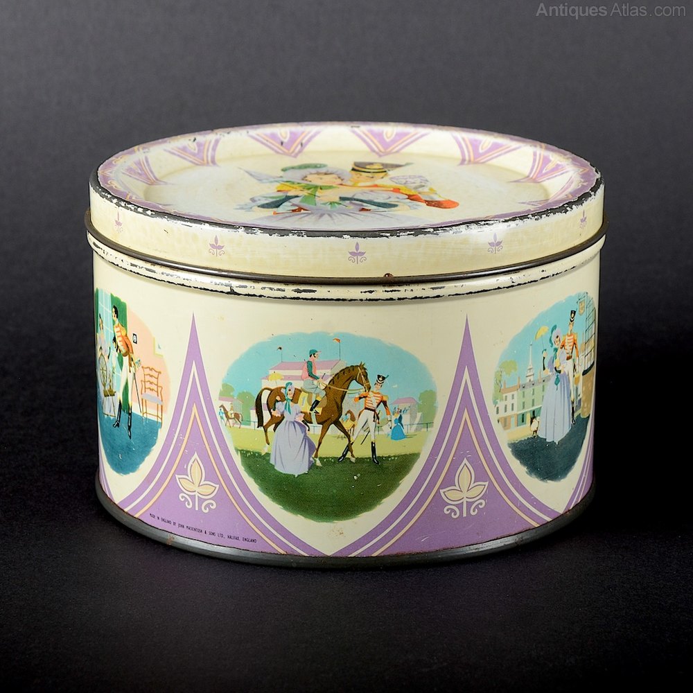 Antiques Atlas - Vintage Quality Street Sweet Tin as645a915 / YAM1046/7265